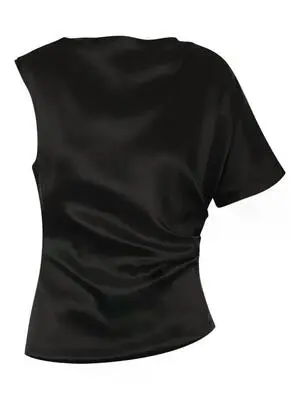 Seafarer Draped One-shoulder Top