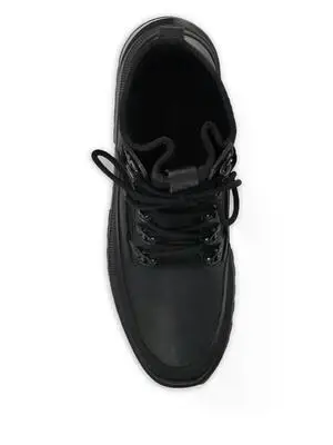 Canada Goose Lace-up Leather Boots - Black