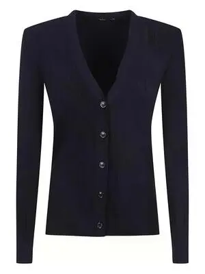 Max Mara Ribbed Knit Cardigan