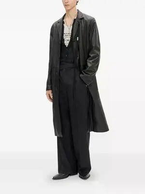 ANN DEMEULEMEESTER Wrap-front Wool Pants