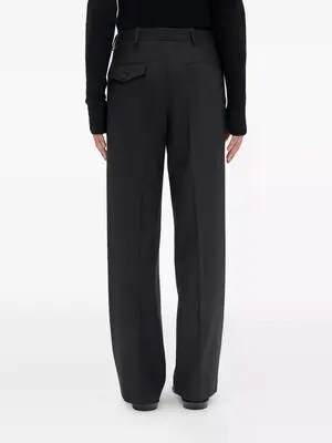 ANN DEMEULEMEESTER Wrap-front Wool Pants