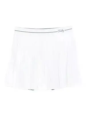 Varley Clemency Mid-rise Pleated Skirt - White