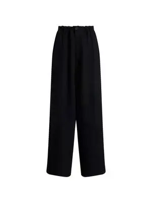 Proenza Schouler High-waisted Wide-leg Trousers - Black