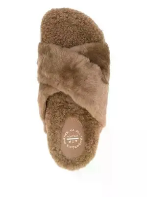 ATP ATELIER Shearling Slippers