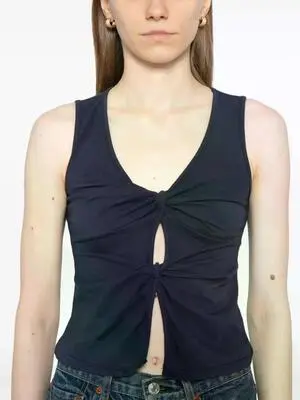 REFORMATION Tefi Vest Top - Blue