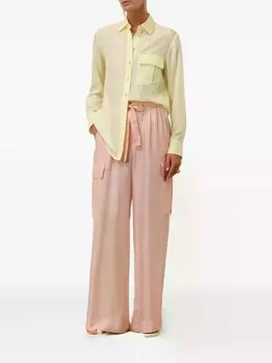 Zimmermann Patch-pocket Silk Shirt