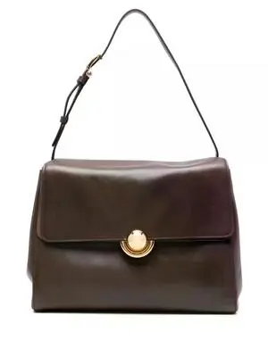 Furla Domus Circular-detail Leather Shoulder Bag