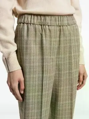 Peserico Check-pattern Trousers