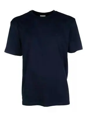 Calvin Klein Embroidered-logo T-shirt - Blue