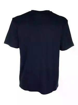 Calvin Klein Embroidered-logo T-shirt - Blue