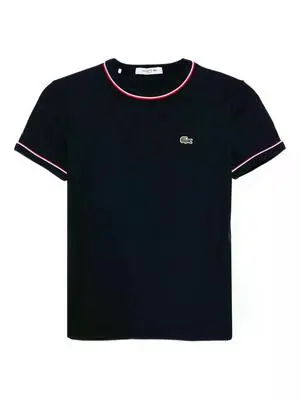 Lacoste Logo-embroidered T-shirt - Blue