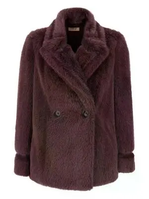 Women's Red Faux Fur Coats