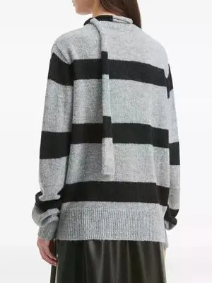 B+AB Striped Cardigan