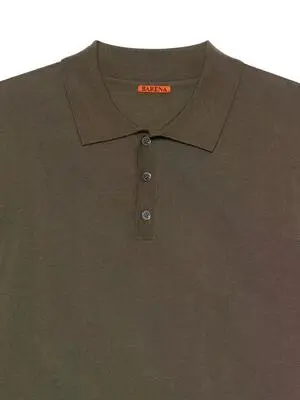 Barena Venezia Long-sleeve Polo Shirt - Green