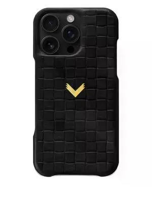 VELANTE Leather Iphone 16 Pro Max Case - Black