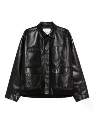 Nanushka Leather Outerwear For Men