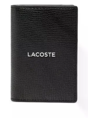 Lacoste Logoed Card Holder - Black