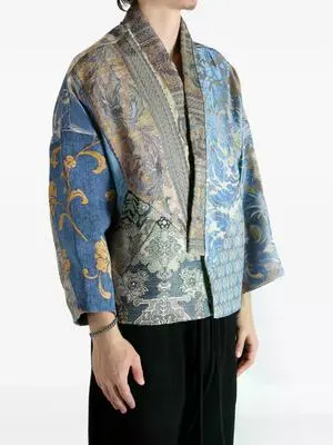 EMERGENCY ROOM Patchwork Jacket - Blue