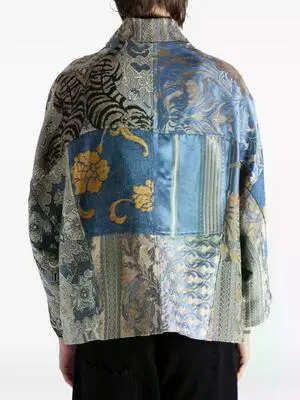 EMERGENCY ROOM Patchwork Jacket - Blue