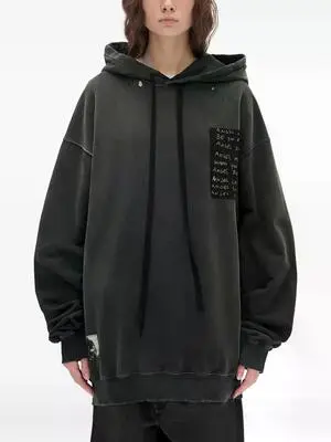 ANN DEMEULEMEESTER Cotton Drawstring Hoodie