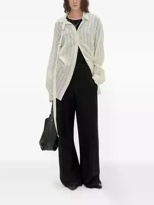 ANN DEMEULEMEESTER Draped-detail Pants