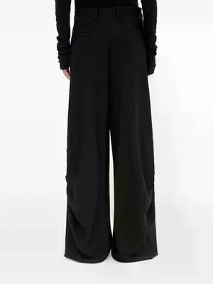 ANN DEMEULEMEESTER Draped-detail Pants