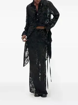 ANN DEMEULEMEESTER Eveline Long Skirt