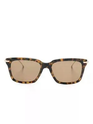 Thom Browne Square-frame Sunglasses - Brown