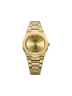 D1 MILANO Ultra Thin 34mm Timepiece - Gold
