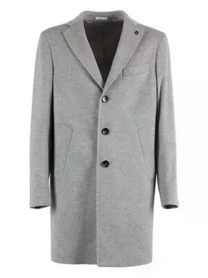 BRERA Three-button Wool Coat