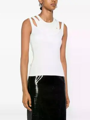Viktor & Rolf Triple Strap Top - 11000 White