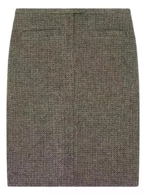 COURREGES Textured Mini Skirt