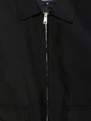 Comme Des Garçons Zip-fastening Flap-pocket Jacket