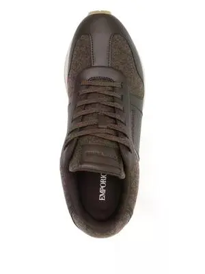 Emporio Armani Panelled Sneakers
