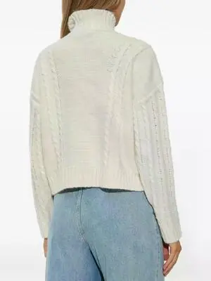 Munthe Cable-knit Turtleneck Sweater