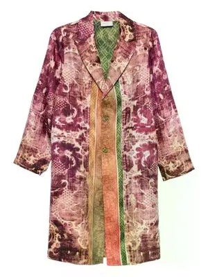 PIERRE-LOUIS MASCIA Patterned Coat