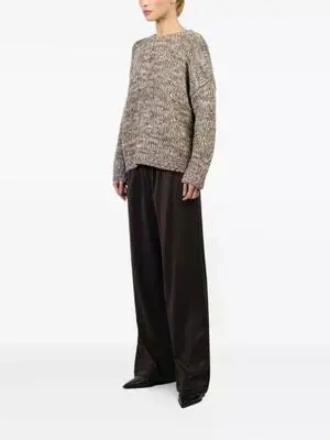 Sablyn Cypress Marl-knit Sweater - Brown