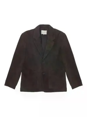 Studio Nicholson Tiko Suede Patch-pocket Blazer