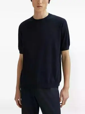 Agnona Crew-neck Short Sleeve Sweater
