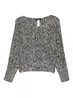 TWINSET Speckled-pattern Knit Top