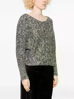 TWINSET Speckled-pattern Knit Top