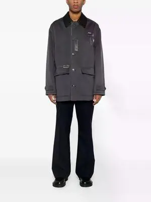 Marni Leather Collar Jacket