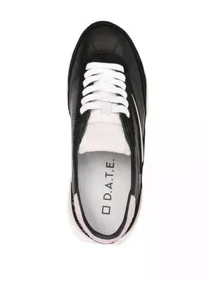 D.a.t.e. Leather And Suede Sneakers