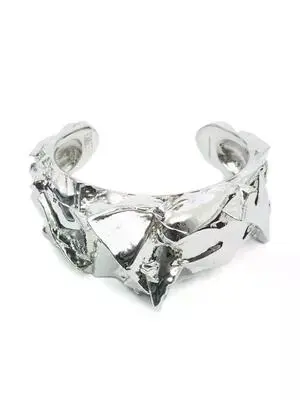 MAISON MARGIELA Polished-finish Cuff Bracelet - Silver