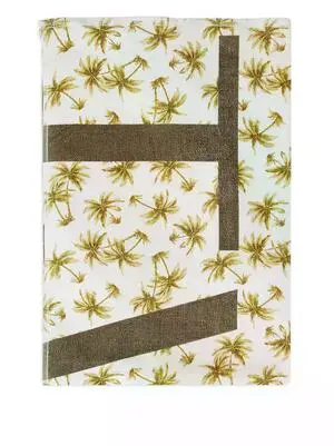 TWINSET Palm-tree Beach Towel - Neutrals