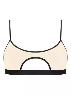 MAISON CLOSE Pure Tentation Cut-out Bra - Black