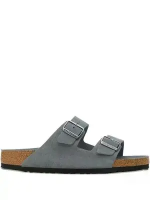 BIRKENSTOCK Double-strap Suede Sandals