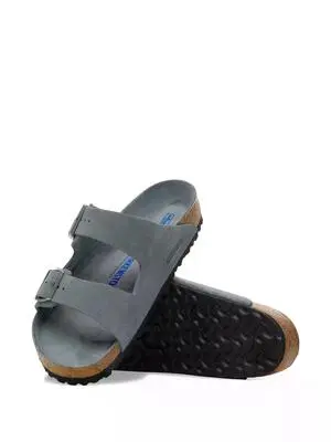 BIRKENSTOCK Double-strap Suede Sandals