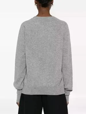 OLIVER LATTUGHI Round-neck Ribbed-cuff Sweater
