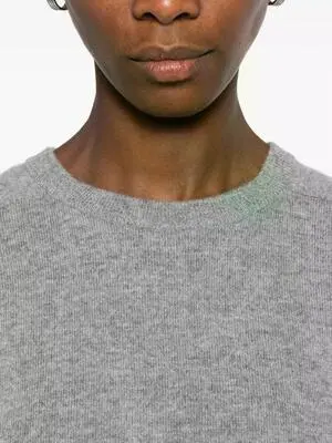 OLIVER LATTUGHI Round-neck Ribbed-cuff Sweater